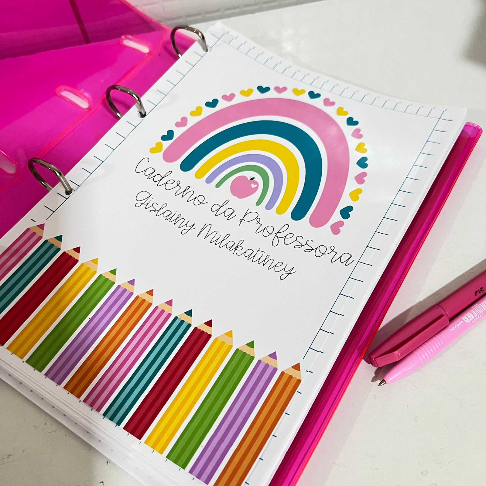 Caderno da Professora ED. INFANTIL - Gislainy | Hotmart
