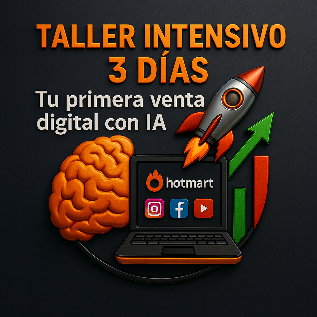 "Tu primera venta digital con IA" | Hotmart