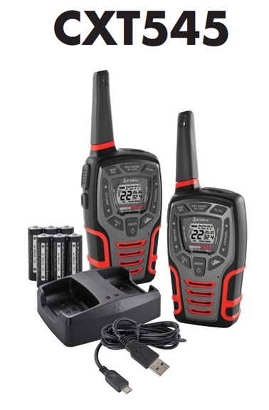 Manual em Português COBRA CXT-545 Rádio