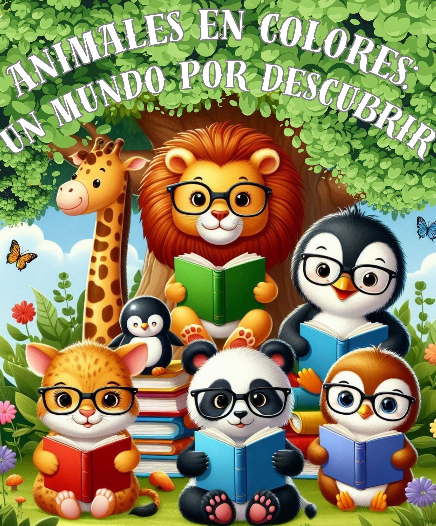 Animales en colores: un mundo por descubrir (100 dibujos) - Leslie ...