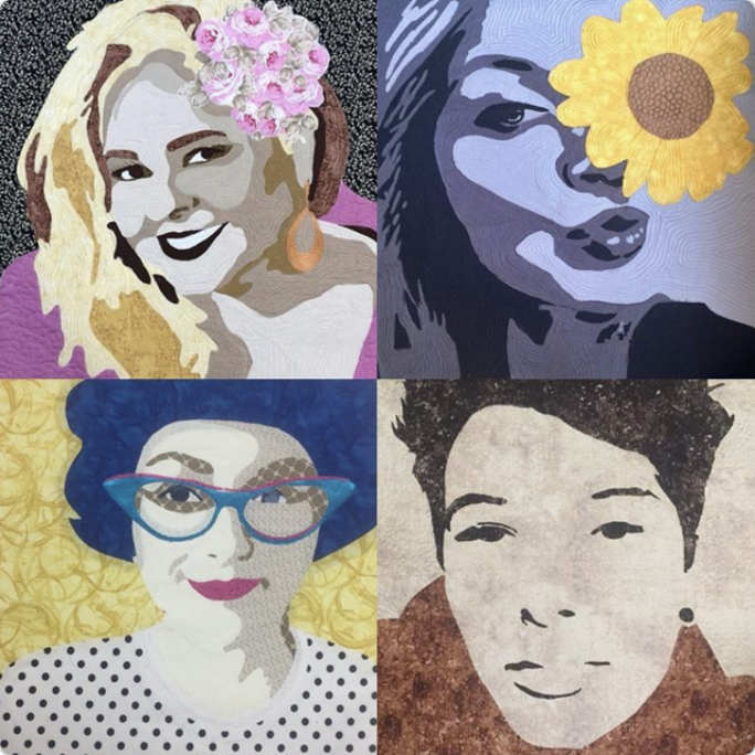 Self Portrait - Patchwork Artístico