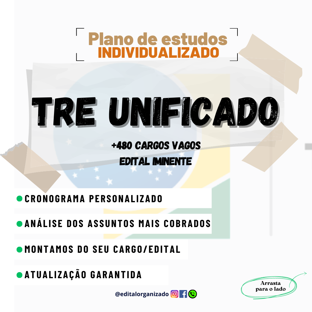 CONCURSO TSE UNIFICADO - Cronograma de 2 horas por dia. Plano de ... CONCURSO TSE UNIFICADO - Cronograma de 2 horas por dia. Plano de ...