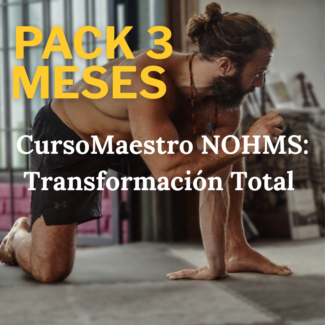 PAK 3 MESES CursoMaestro NOHMS: Transformación Total - NICOLAS OGUE...