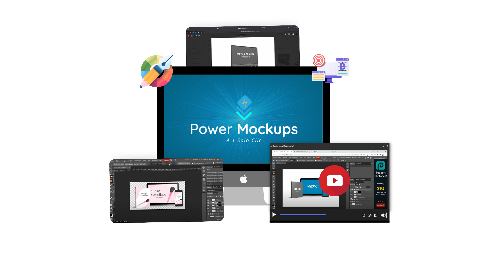 POWER MOCKUPS - jaime sanchez | Hotmart