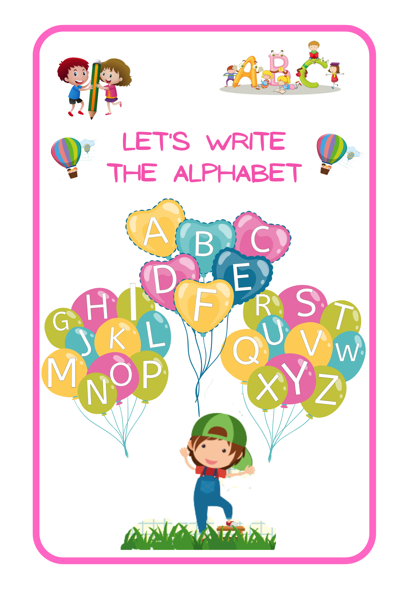 Let's Write the Alphabet
