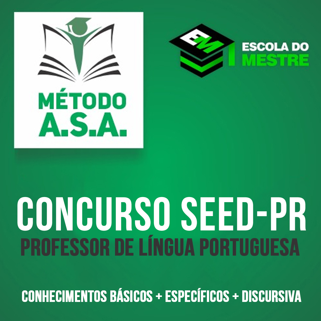 Concurso SEED-PR Professor de Língua Portuguesa. Conhecimentos básicos ...