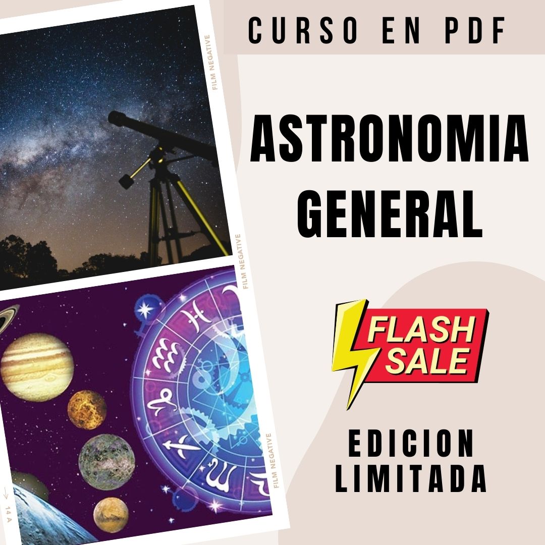 Curso digital de ASTRONOMÍA GENERAL | + de 550 Hojas en PDF - maxi...