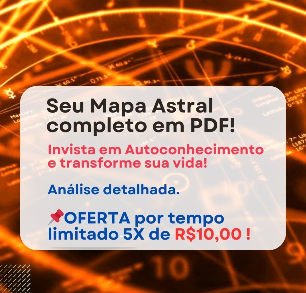 Mapa Astral Natal em PDF - Tamara Neves Xavier | Hotmart