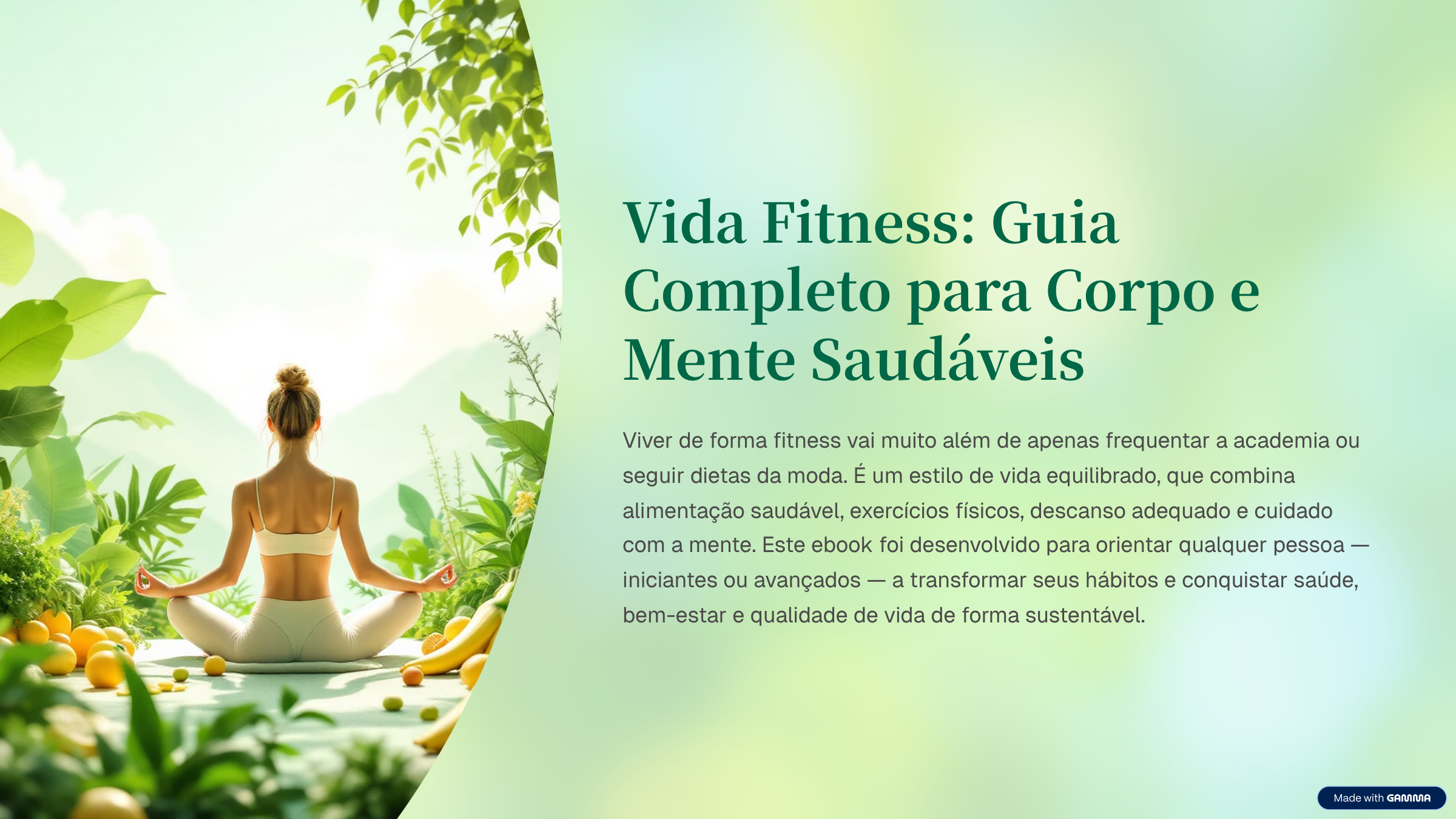 Vida Fitness: Guia Completo para Corpo e Mente Saudáveis - Thaisa