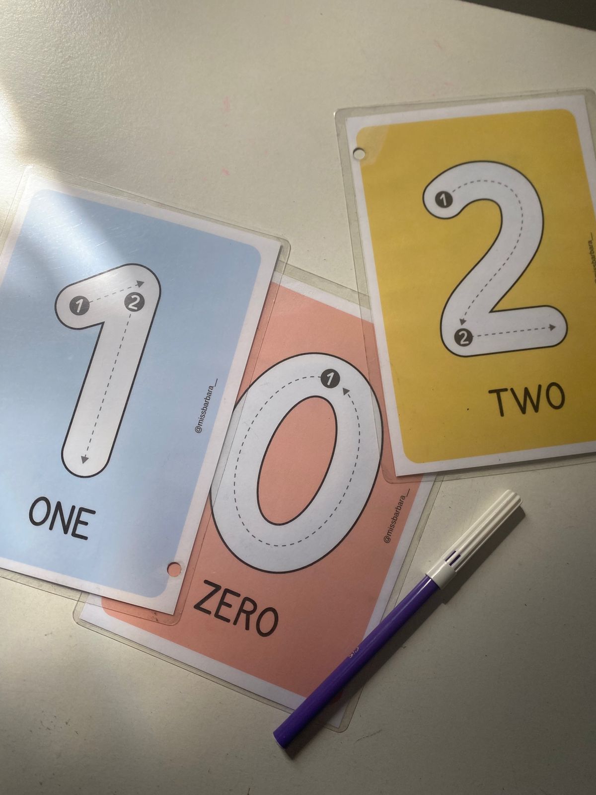 Tracejando números - Tracing numbers