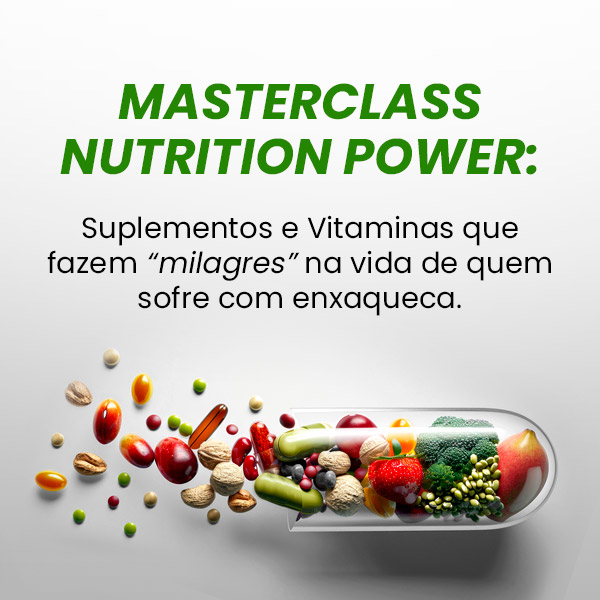 Masterclass "NUTRITION POWER" sobre Suplementos com Dr. Paulo Abner