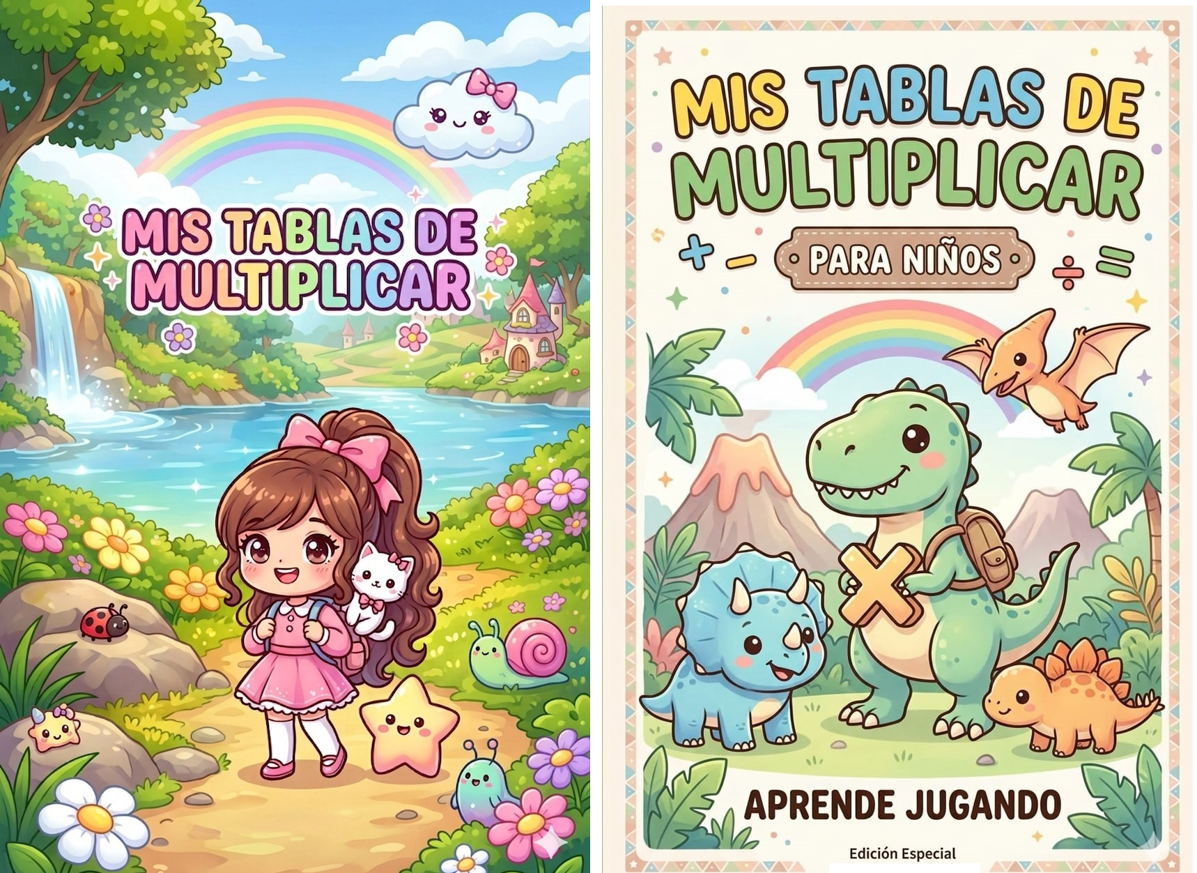 Ebook Tablas de multiplicar niña - niño | Hotmart