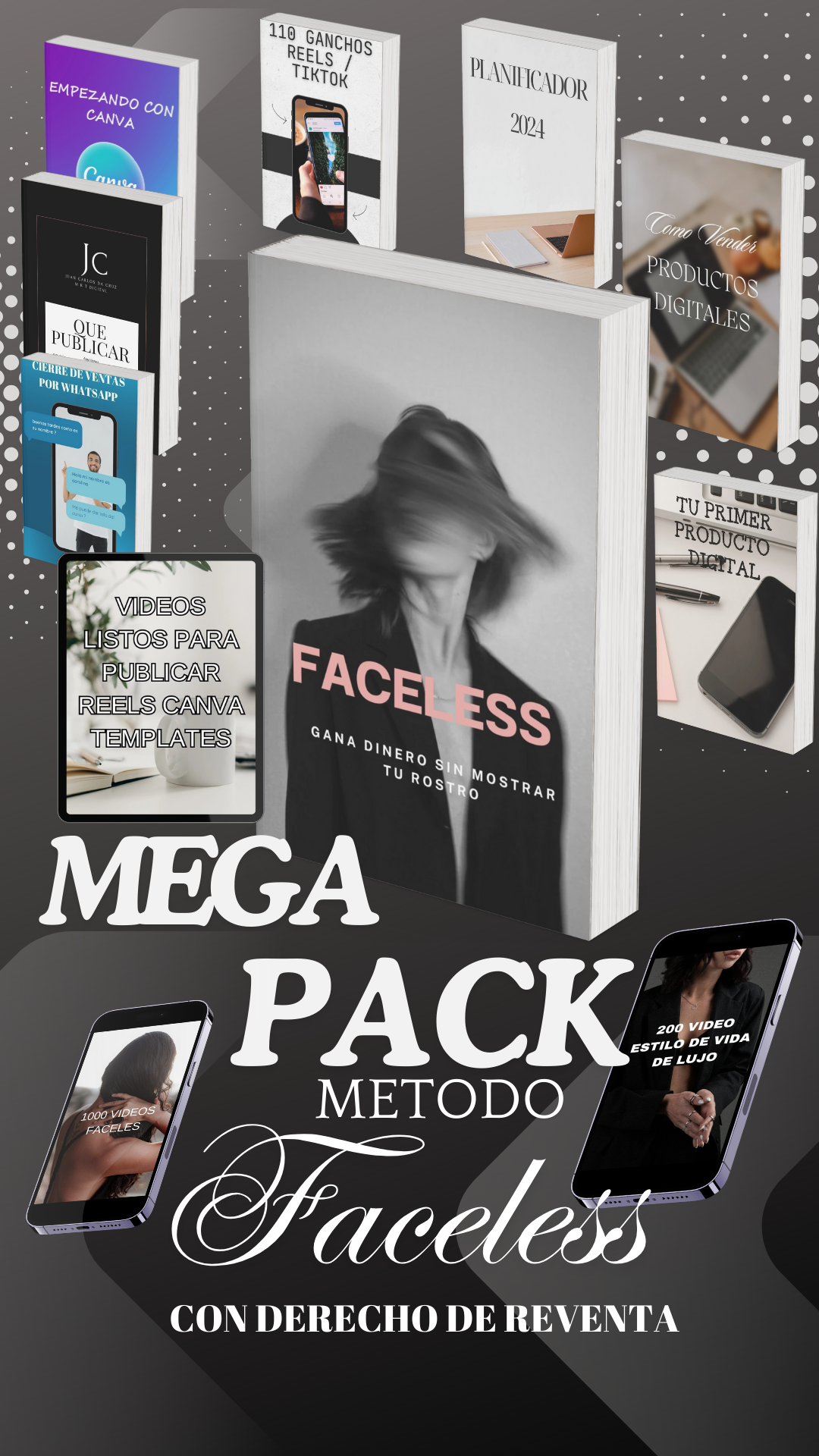 MEGA PACK METODO FACELESS - juan carlos da cruz | Hotmart