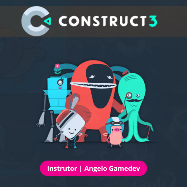 Curso de Construct 3 | Essencial - Angelo Gamedev | Hotmart