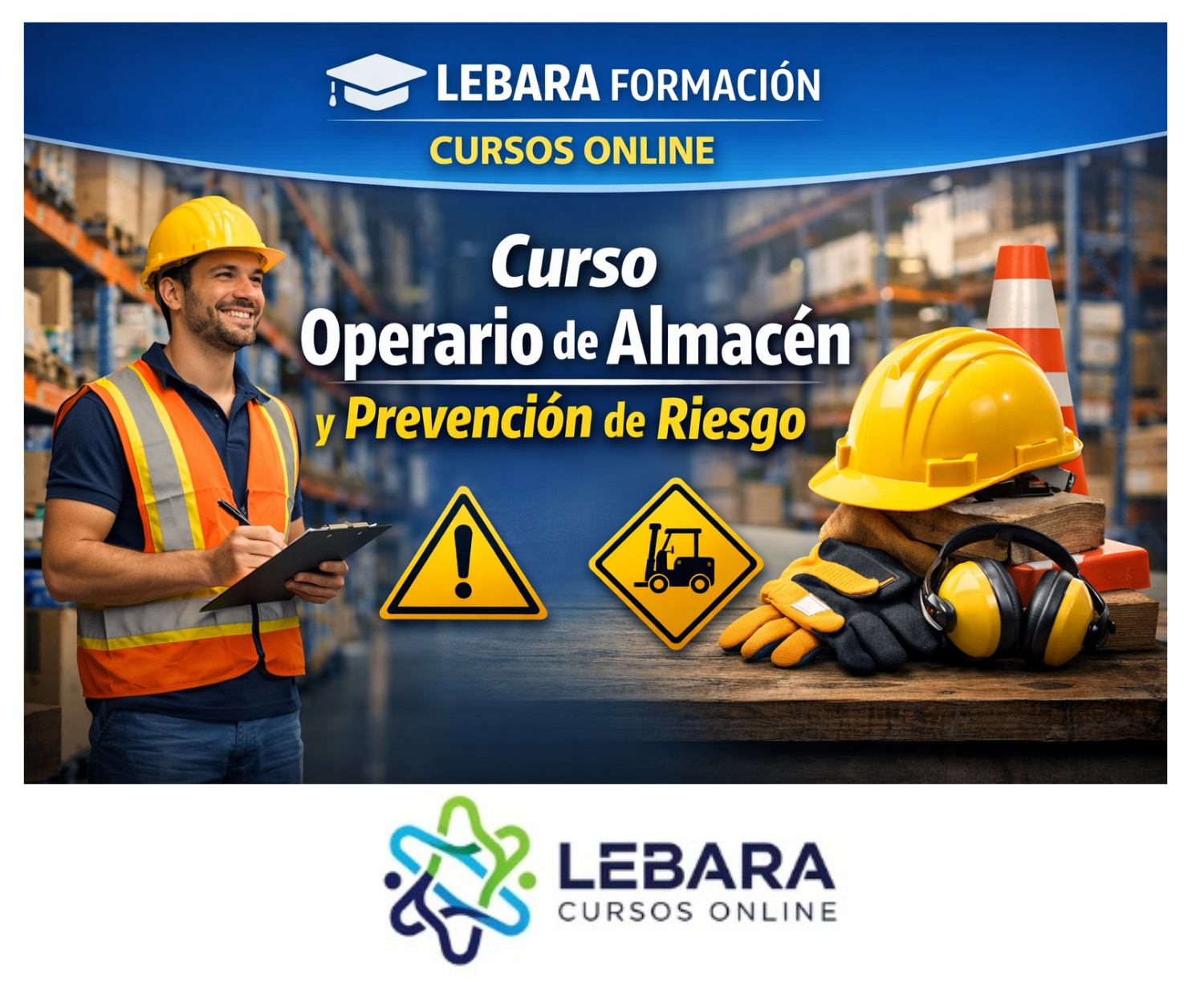 Curso Operario De Almacén y Prevención De Riesgo - LEBARA FORMACION...