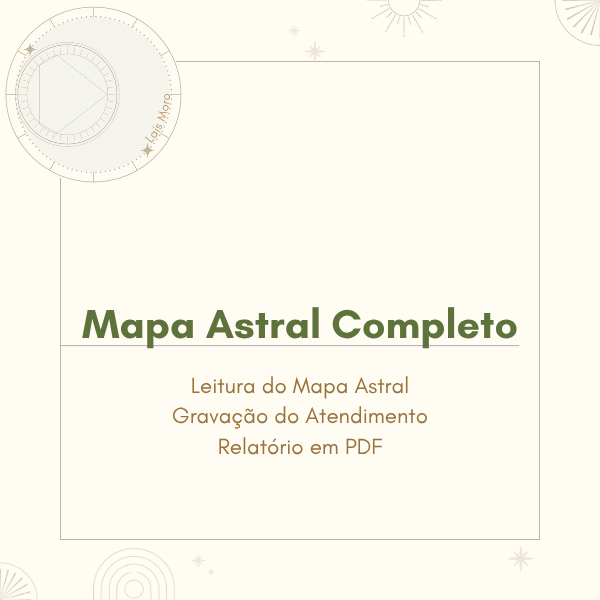 Leitura de Mapa Astral Completo - Laís Moro da Silva | Hotmart