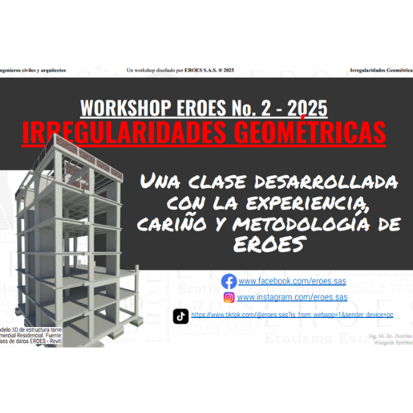 IRREGULARIDADES GEOMÉTRICAS EN EDIFICACIONES - EROES SAS | Hotmart