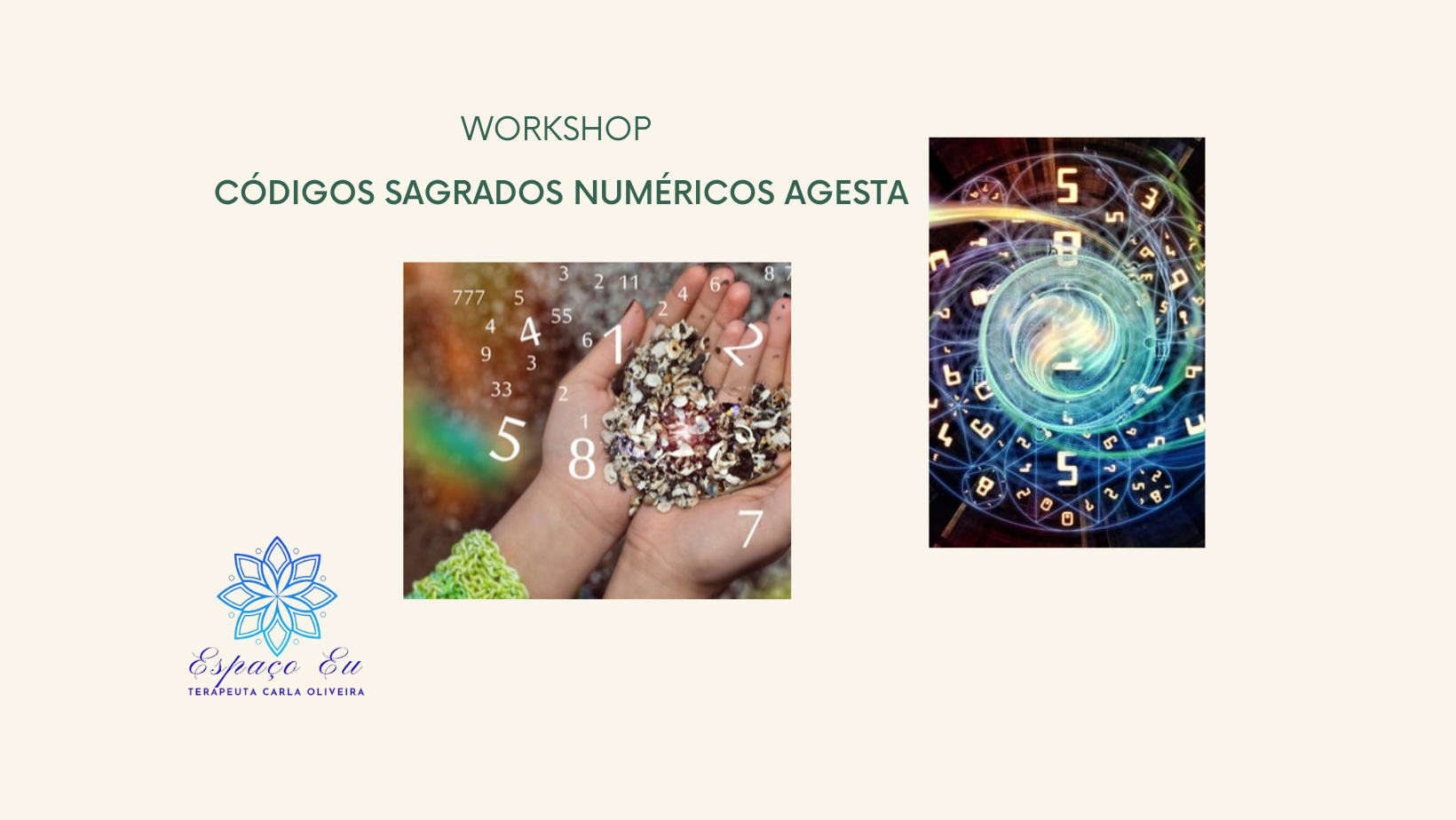Códigos Sagrados Numéricos de Agesta - Carla Oliveira - Terapeuta H...