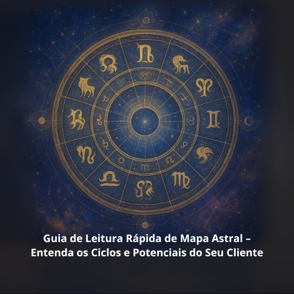 Guia de Leitura Rápida de Mapa Astral – Entenda os Ciclos e Potenci...