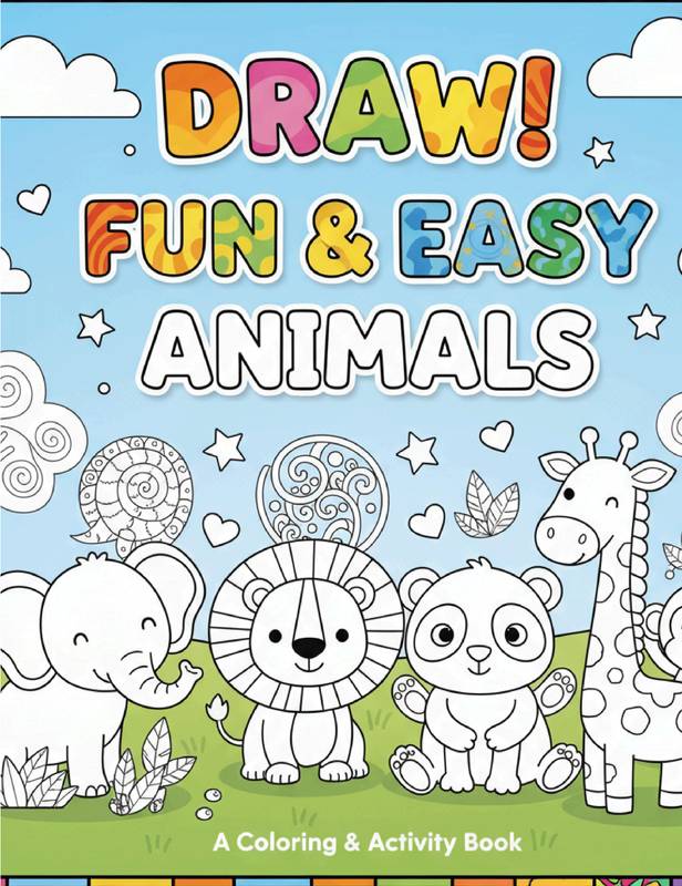 Draw! Fun & Easy Animals | Hotmart