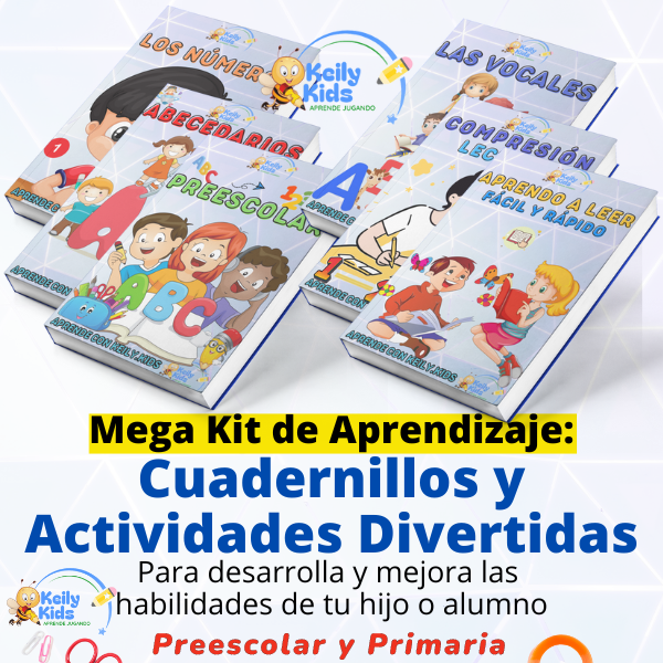Mega Kit de Aprendizaje: Cuadernillos y Actividades Divertidas