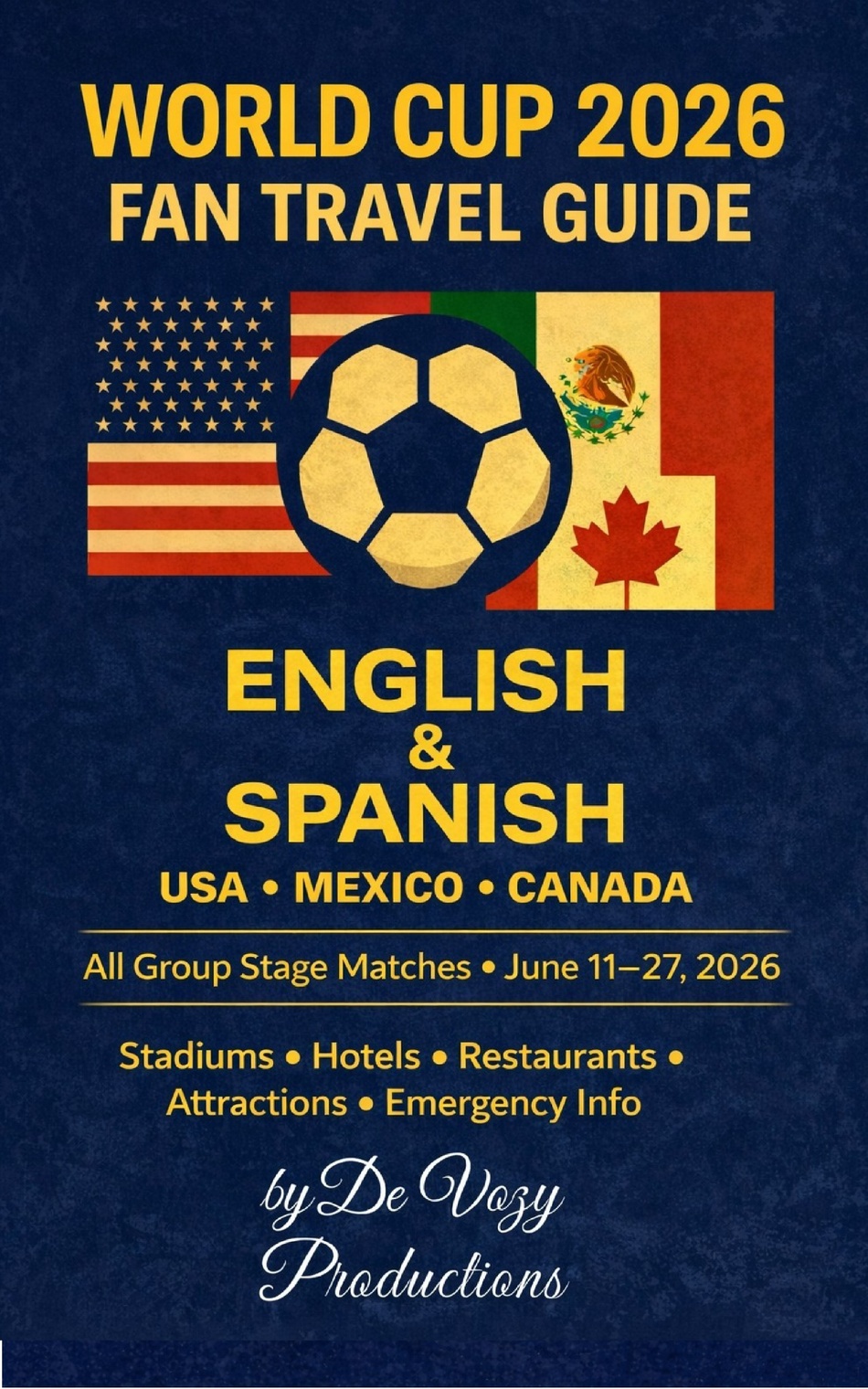 World Cup 2026 Fan Travel Guide (English & Spanish) | Hotmart