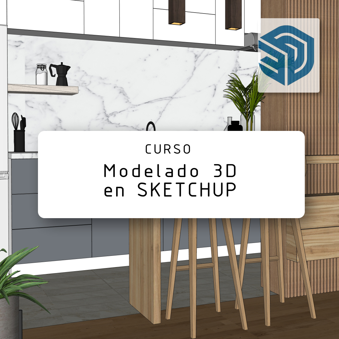 Modelado 3D en sketchup - Soporte Cotaplus | Hotmart