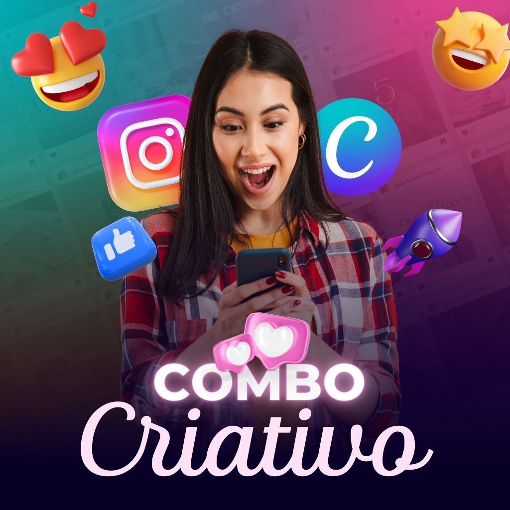 Combo Criativo (Canva, Insta & Carrosssel)