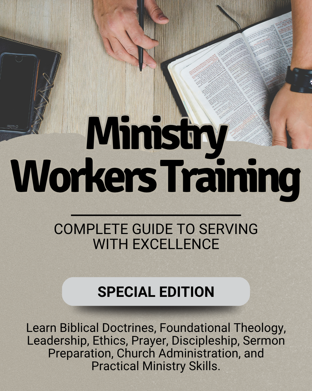 Ministry Workers Training — Complete Guide to Serving with Excellen...