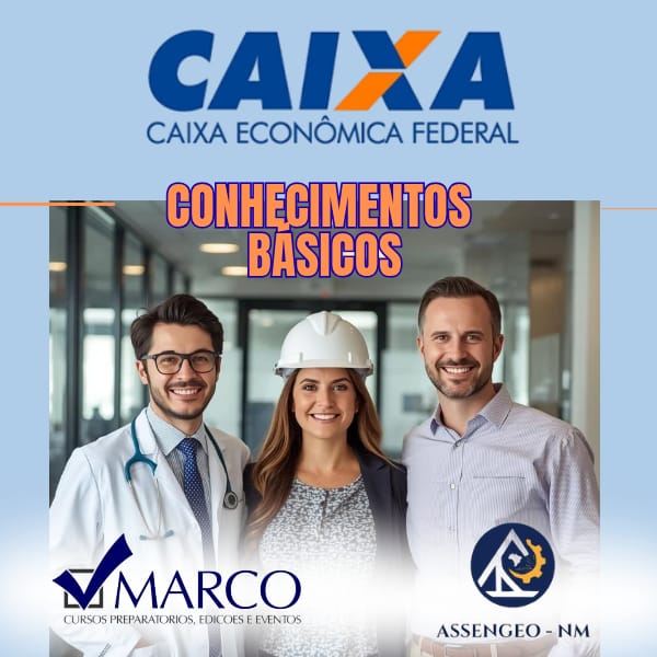 CEF-CONHECIMENTOS BÁSICOS - Concursos Marco | Hotmart
