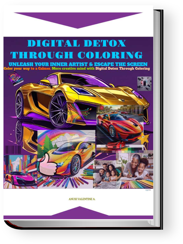 Unlock the Power of Digital Detox: Coloring for Stress Relief and ...