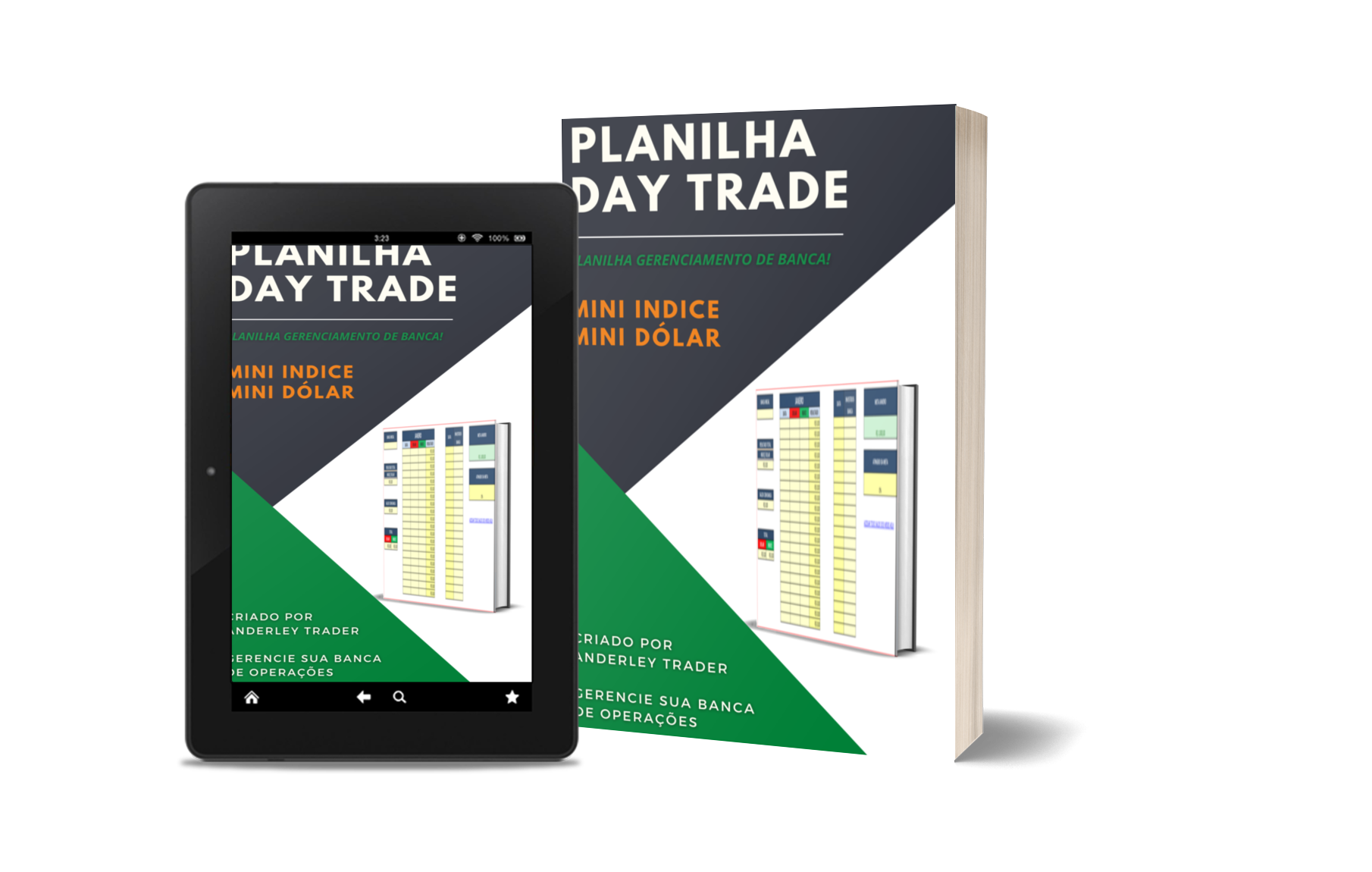 Planilha trade mini indice e Dólar.