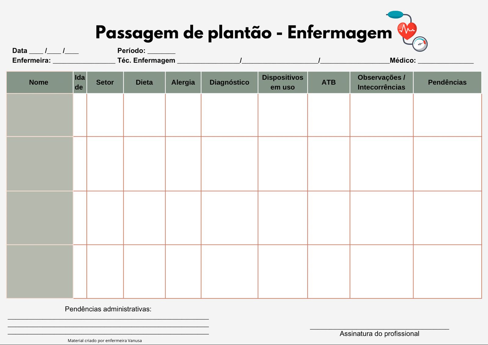 PLANILHAS DO PLANTÃO - Vanusa Lima Mascarenhas | Hotmart