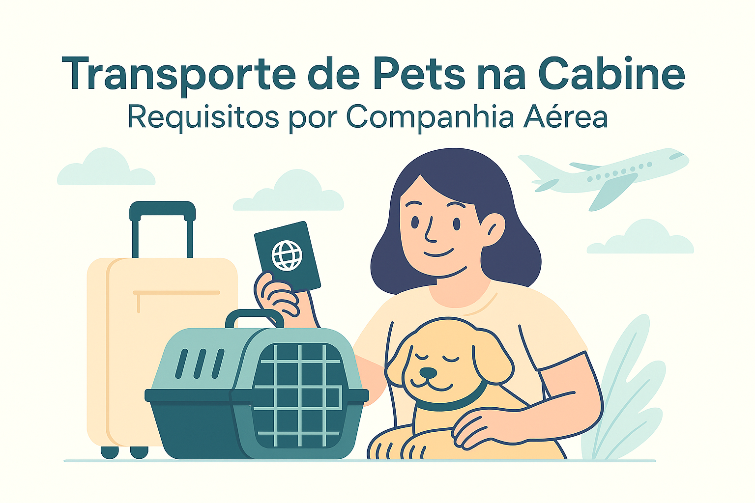 Transporte de Pets na Cabine: Requisitos por Companhia Aérea - Ana ...