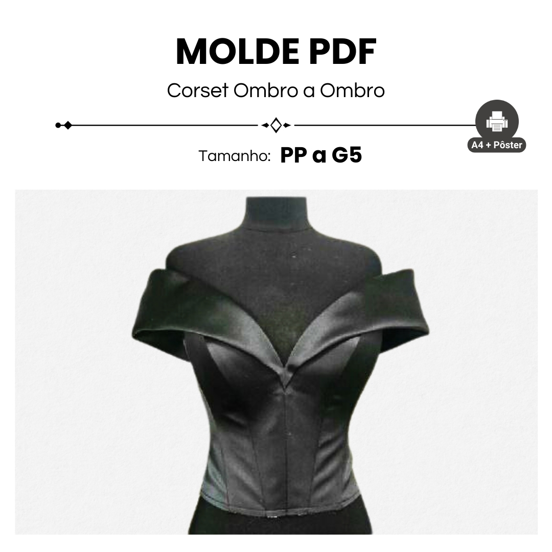 MOLDE CORSET OMBRO A OMBRO