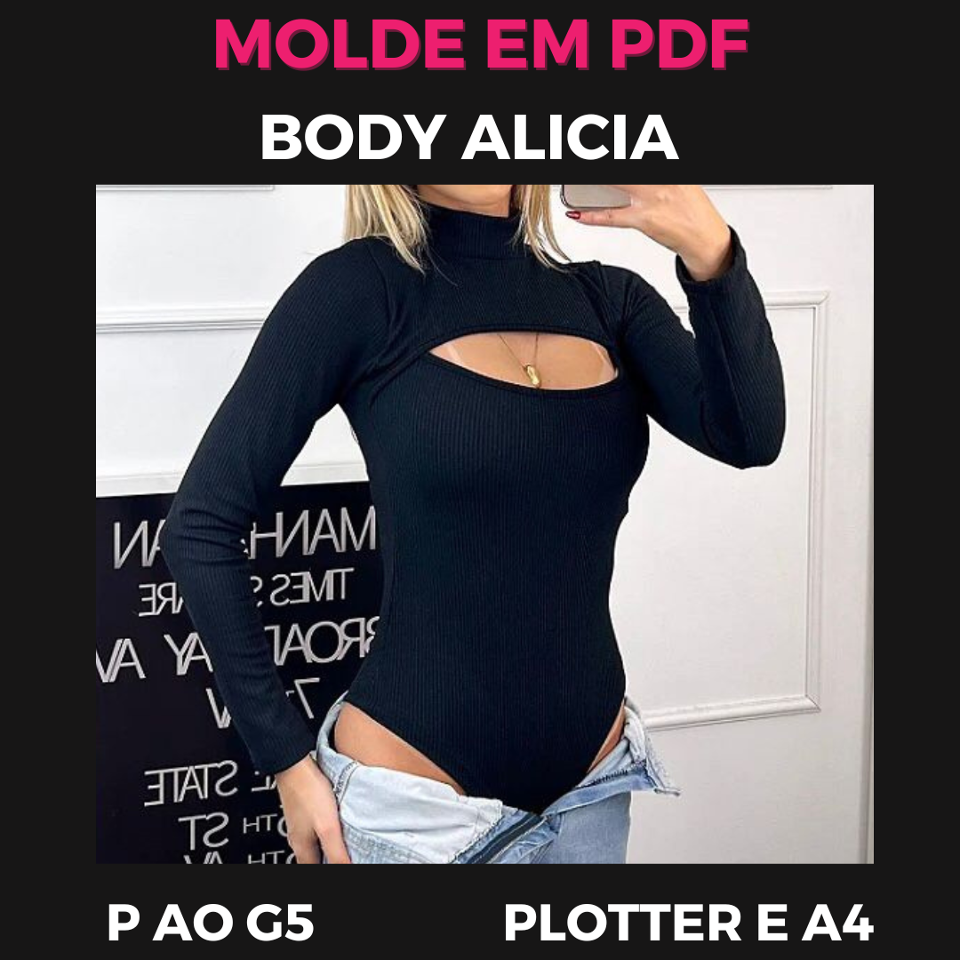 Molde - Body Alicia - Luma Avila. | Hotmart