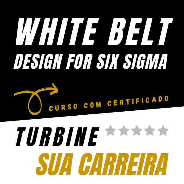 White Belt em Design For Six Sigma - Fabio Guedes Correia | Hotmart