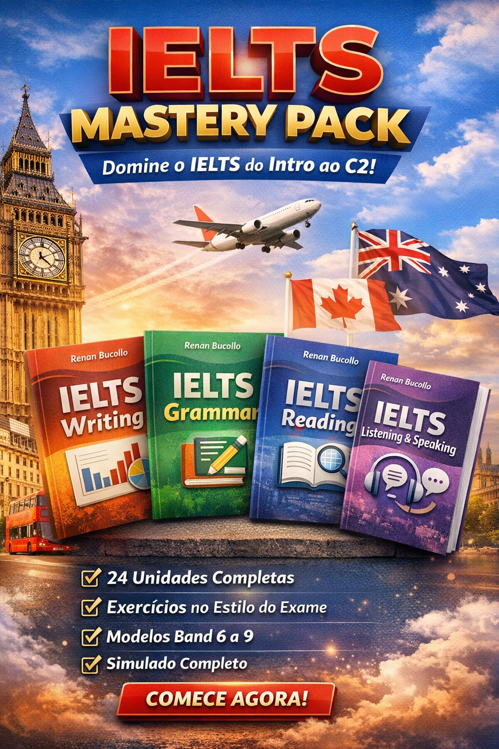 IELTS Premium Study Pack - Renan Bucollo | Hotmart