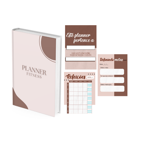 Planner Fitness - Nutricionista Maria Mercedes Regner | Hotmart