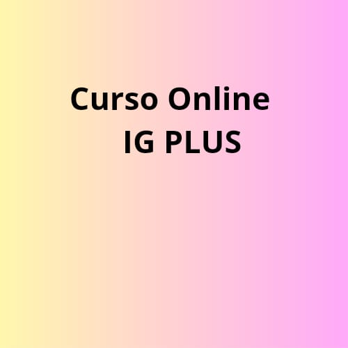 Curso Online IG Plus - Camila Ramirez | Hotmart