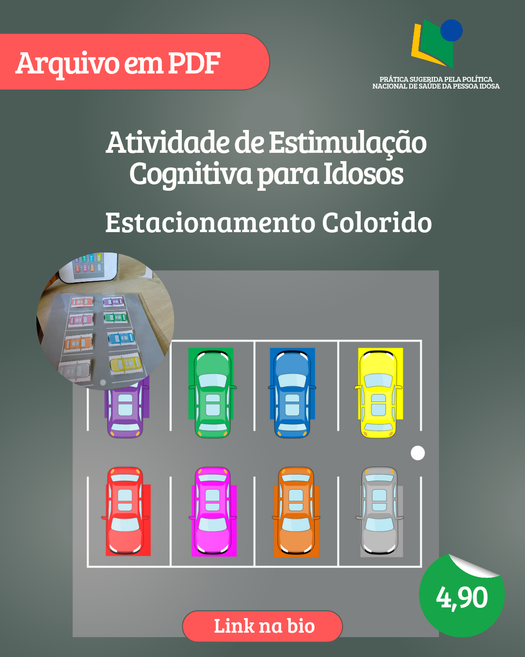 Estacionamento colorido - Sarah Mota | Hotmart