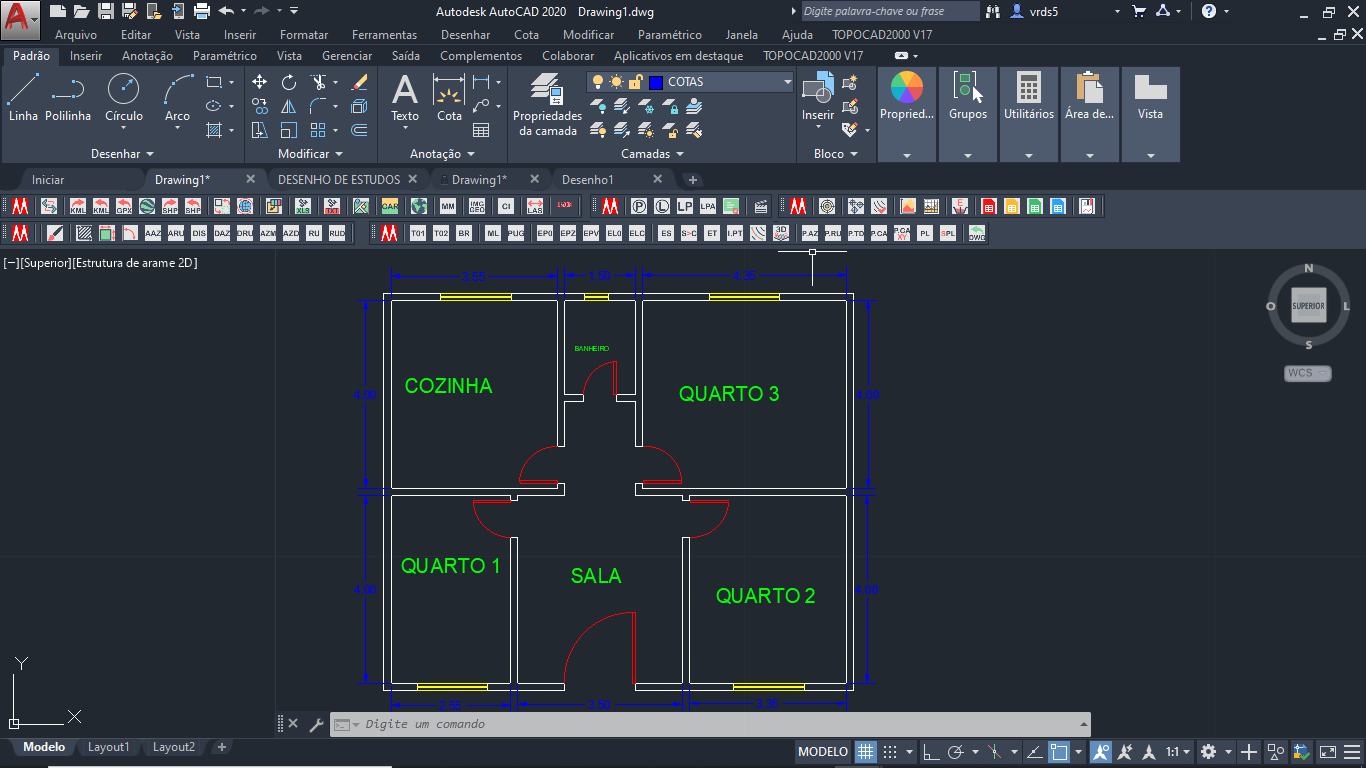 Introdução ao Autocad para Desenho técnico - Vinicius Rodrigues dos...