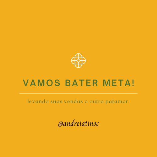 Vamos Bater Meta - Andréia Tinoco | Hotmart