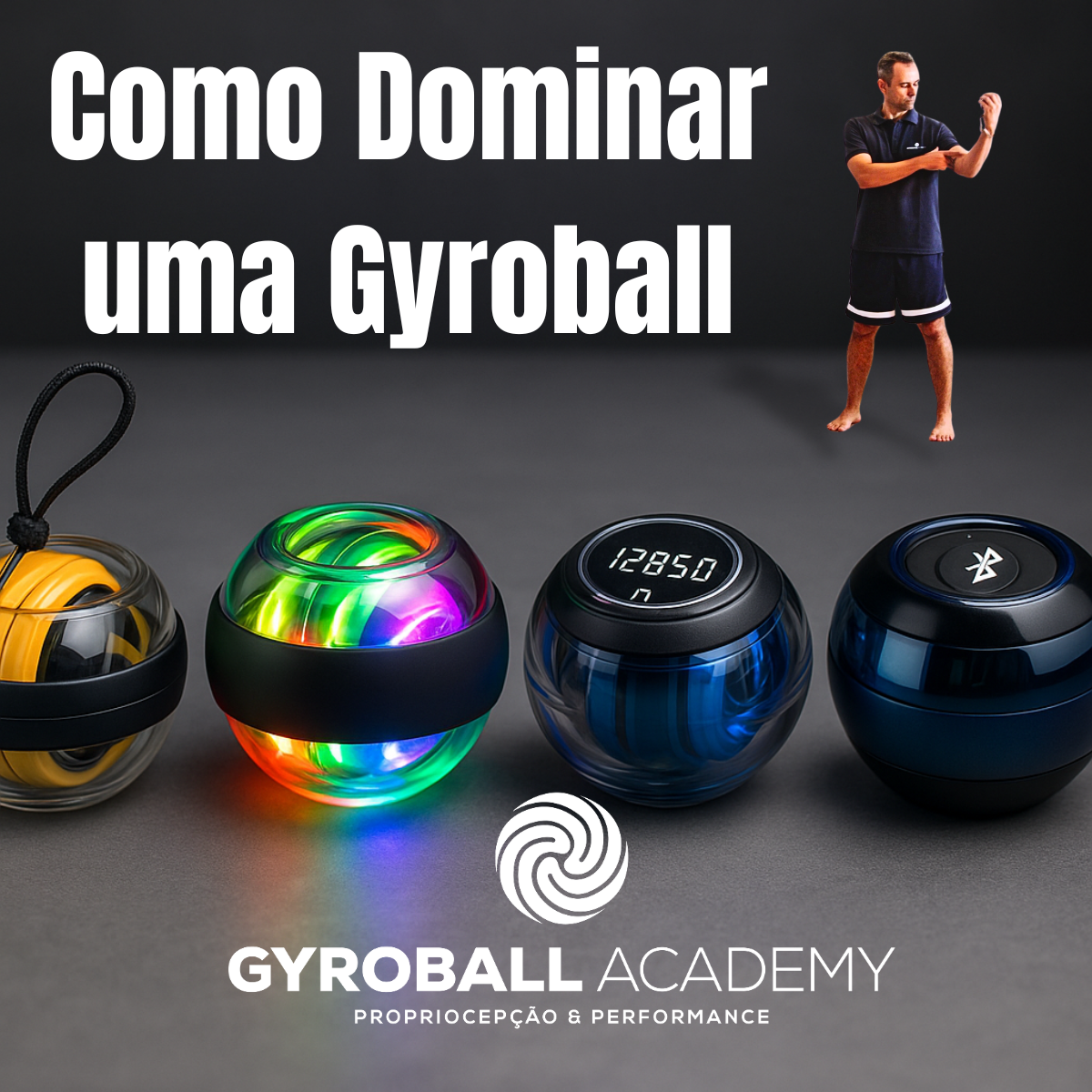 Como Dominar uma GyroBall - Seu Guia para Propriocepção e Performance ...