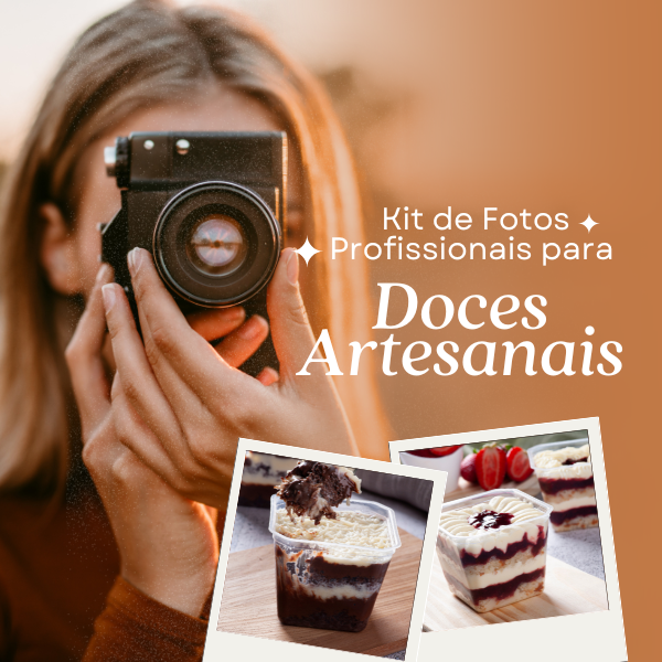 Kit de Fotos Profissionais para Doces - Andrade Marketing | Hotmart