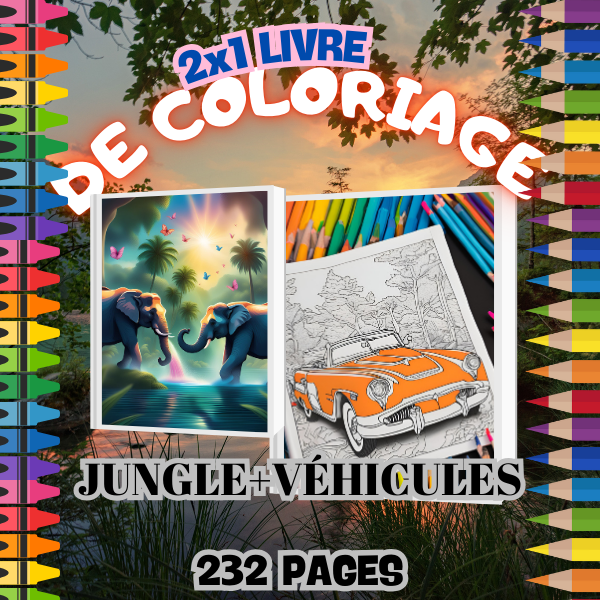 LIVRES DE COLORIAGE 2 EN 1 : DE NOMBREUX SUJETS AMUSANTS PARMI LES PLUS ...