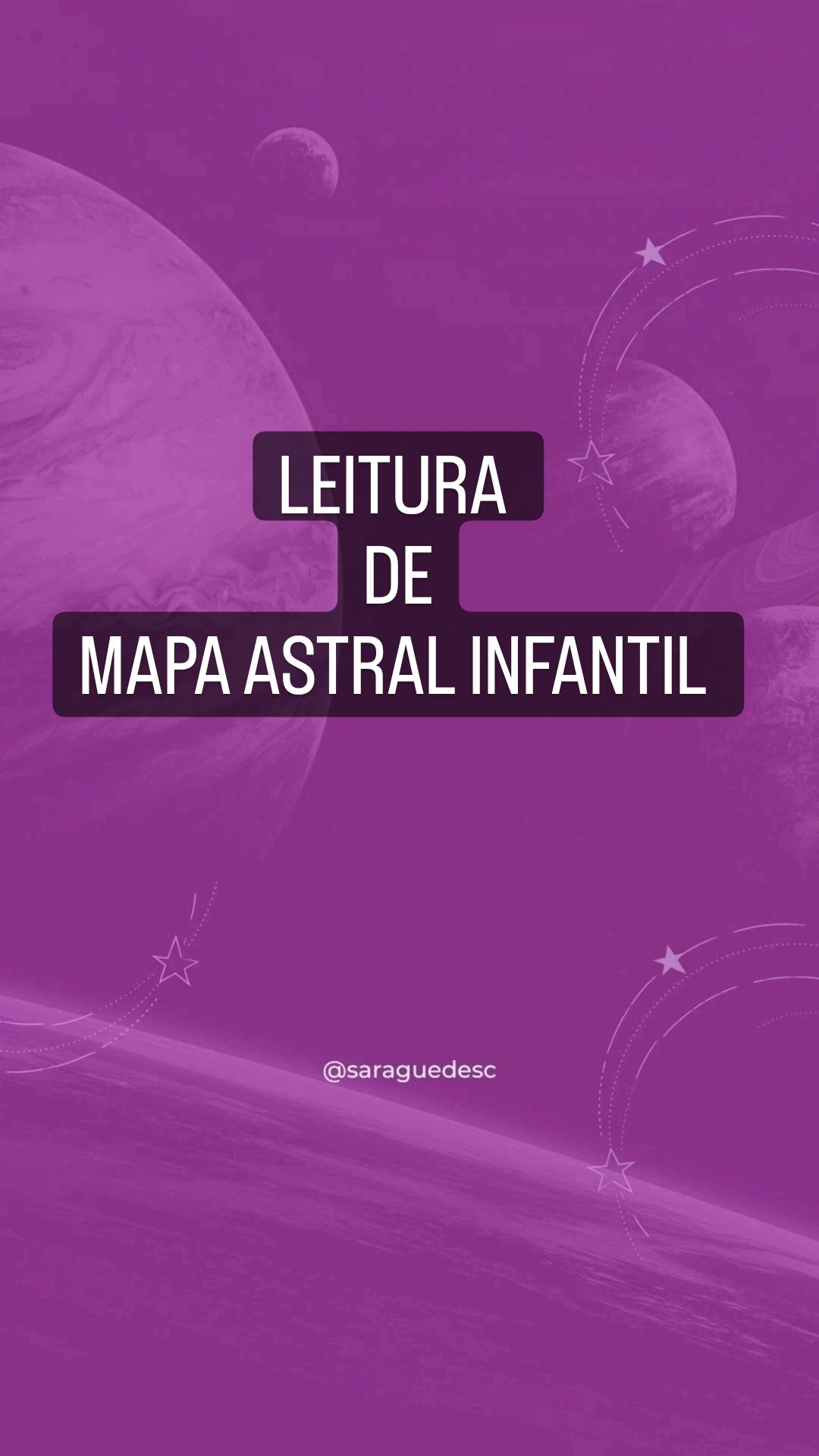 LEITURA DE MAPA ASTRAL - Sara Guedes | Astrologia Infantil | Hotmart