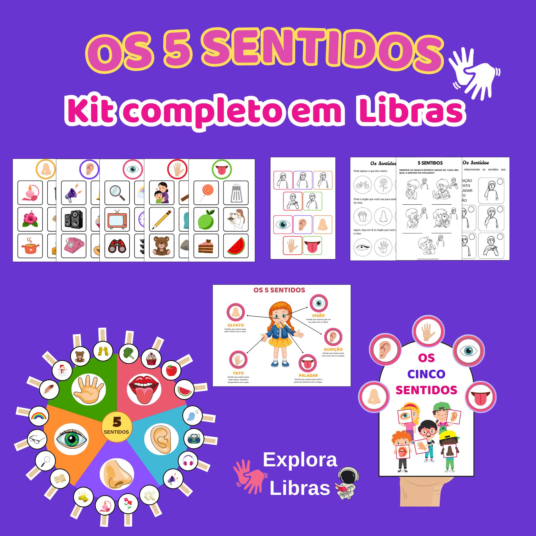 Os Cinco Sentidos 427937 | Os Cinco Sentidos | TeacherB2020