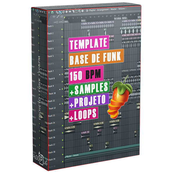 Template | Fl Studio | Base de Funk 150BPM | Projeto | Samples | Loops