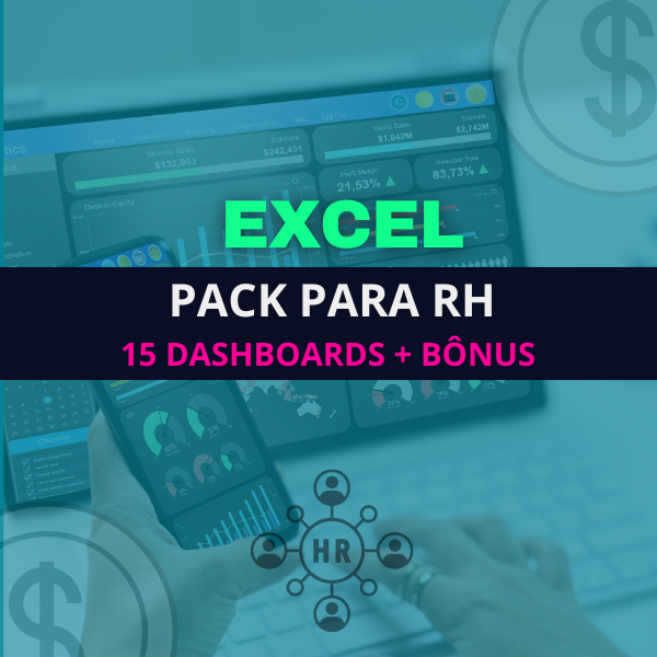 Pack de Dashboards/Planilhas prontas para RH